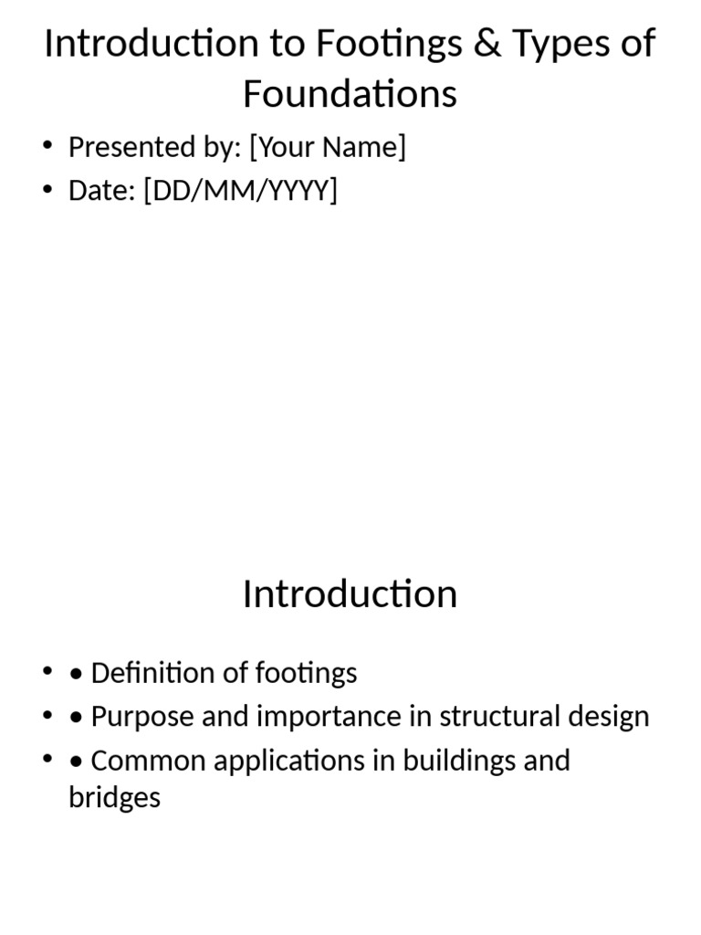 Introduction_to_Footings | PDF
