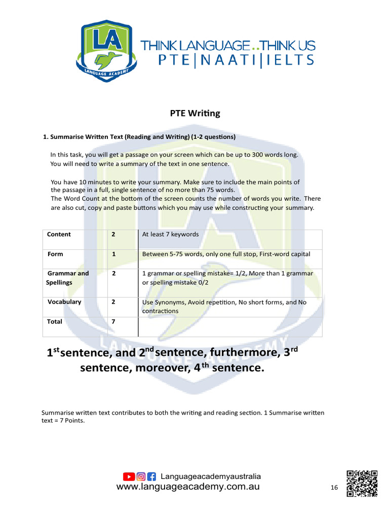 PTE Writing Template-30.11 | PDF | Essays | Social Media