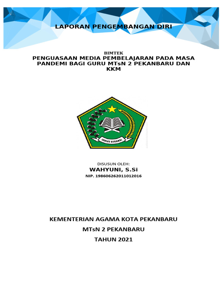 Laporan BIMTEK OKT 21 | PDF