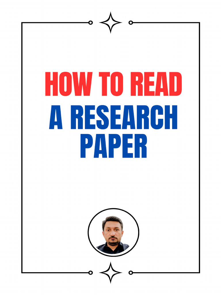 How To Read A Research Paper | PDF