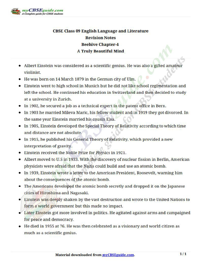 9 Ell Beehive Revision Ch7 | PDF