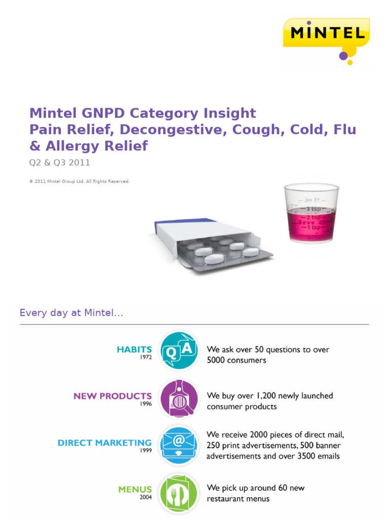 Mexico Cough, Cold & Allergy Market Insights | PDF | Common Cold | Allergen