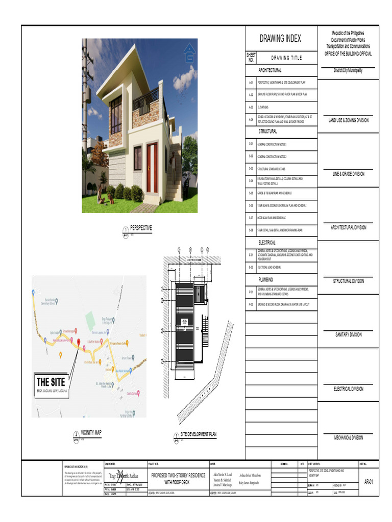 CEN 109 2024 GROUP 9 Output | PDF | Wall | Roof