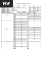 Grade 12 Weekly Class Schedule | PDF