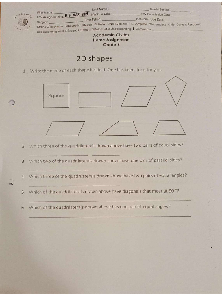 HWMTH601-030325 2 | PDF