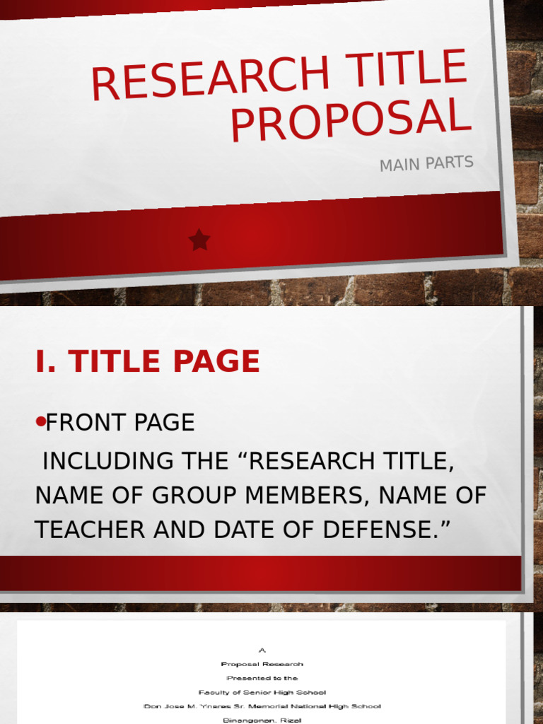 Research Proposal Structure Guide | PDF