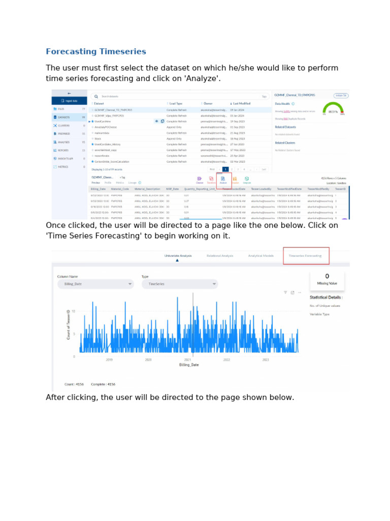 Forecasting Timeseries | PDF | Time Series | Forecasting
