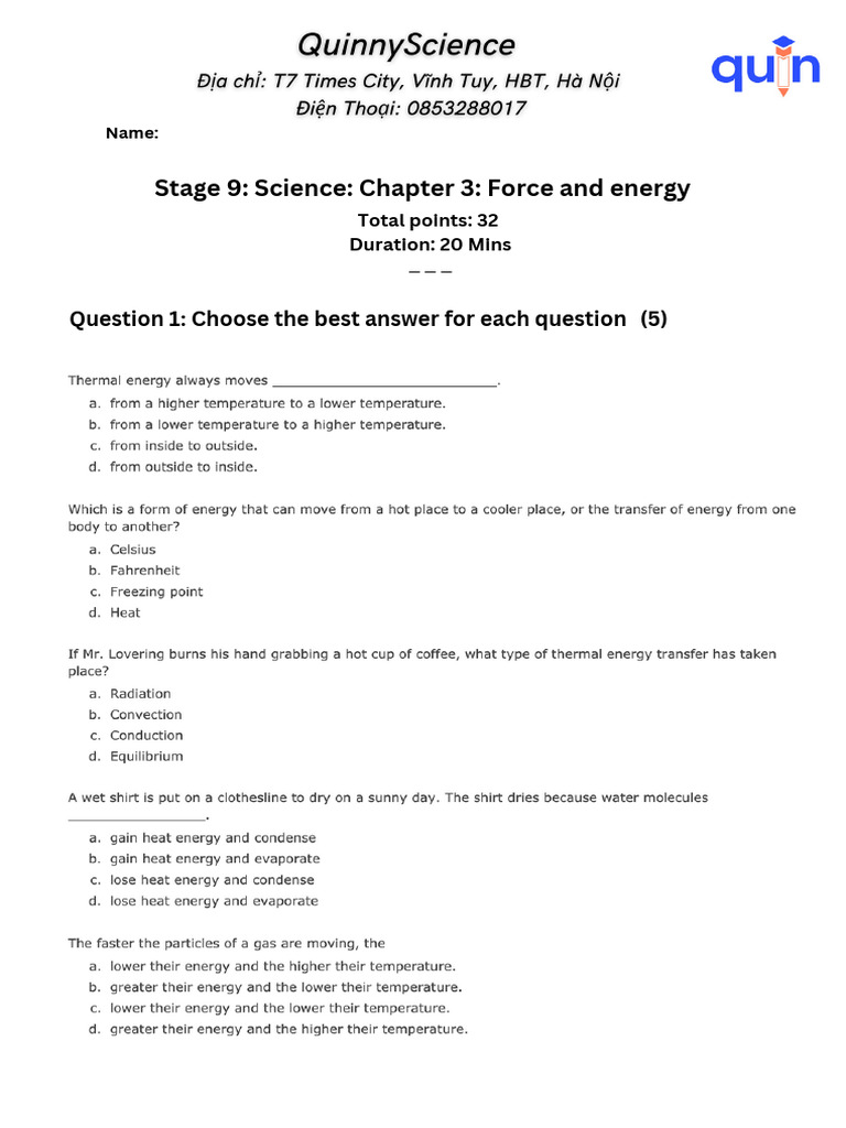 Heat Transfer and Volume Calculations | PDF