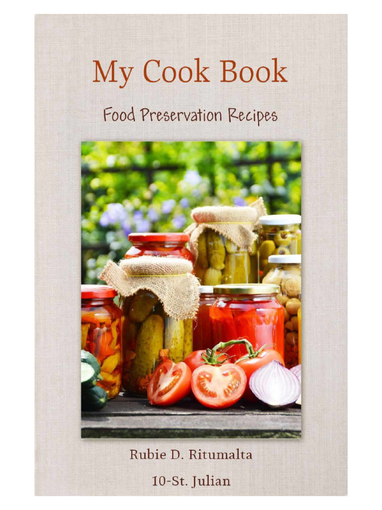 My Cookbook | PDF