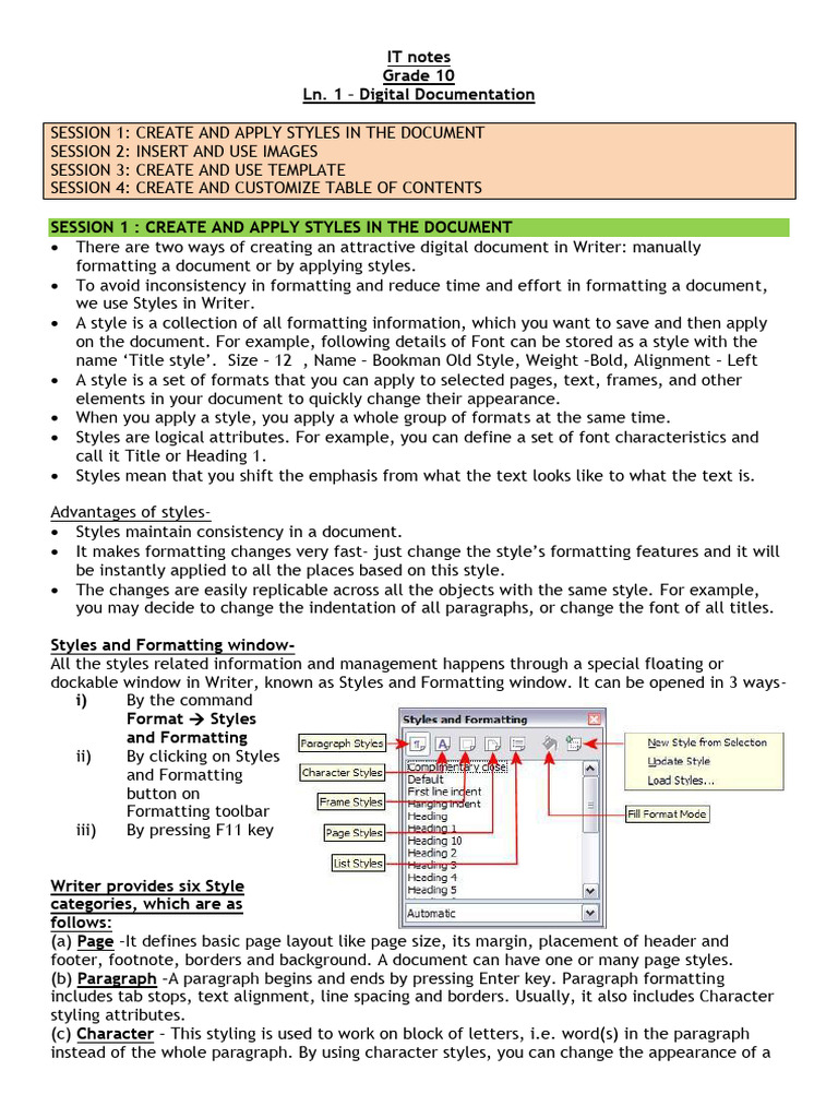 Ln. 1 - Digital Documentation | PDF | Hyperlink | Button (Computing)
