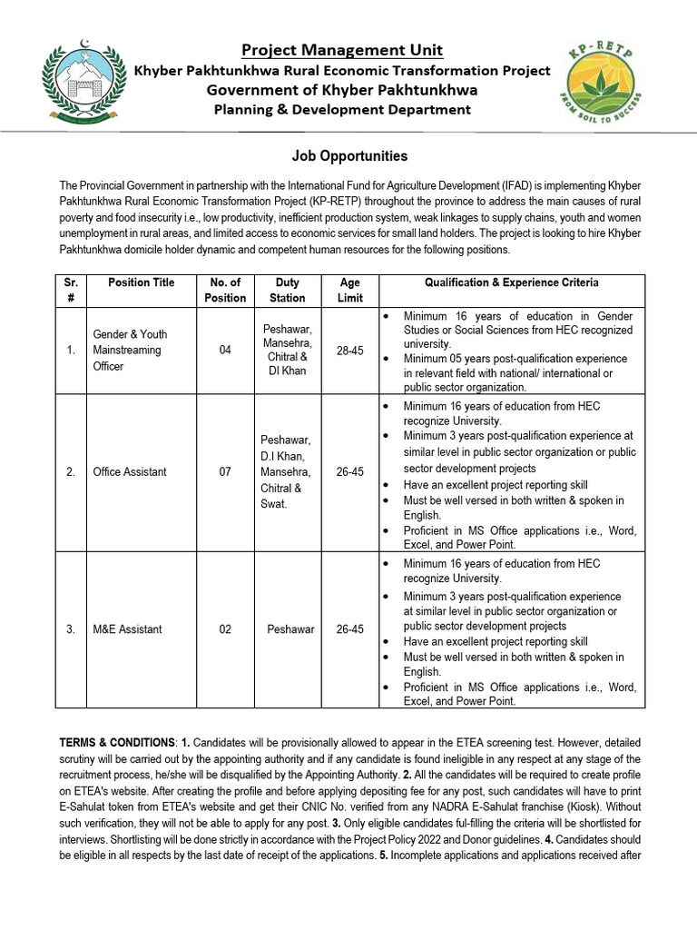 .Trashed-1744603070-469 KP RETP March 2025 | PDF | Khyber Pakhtunkhwa