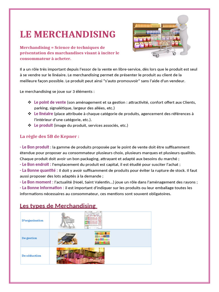 Merchandising 3 Types | PDF