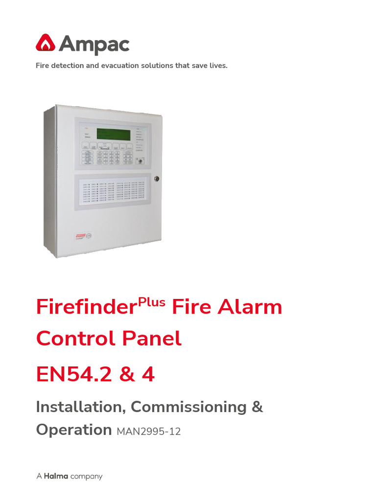 MAN2995 12 FireFinder Plus Inst Comm EN | PDF | Equipment