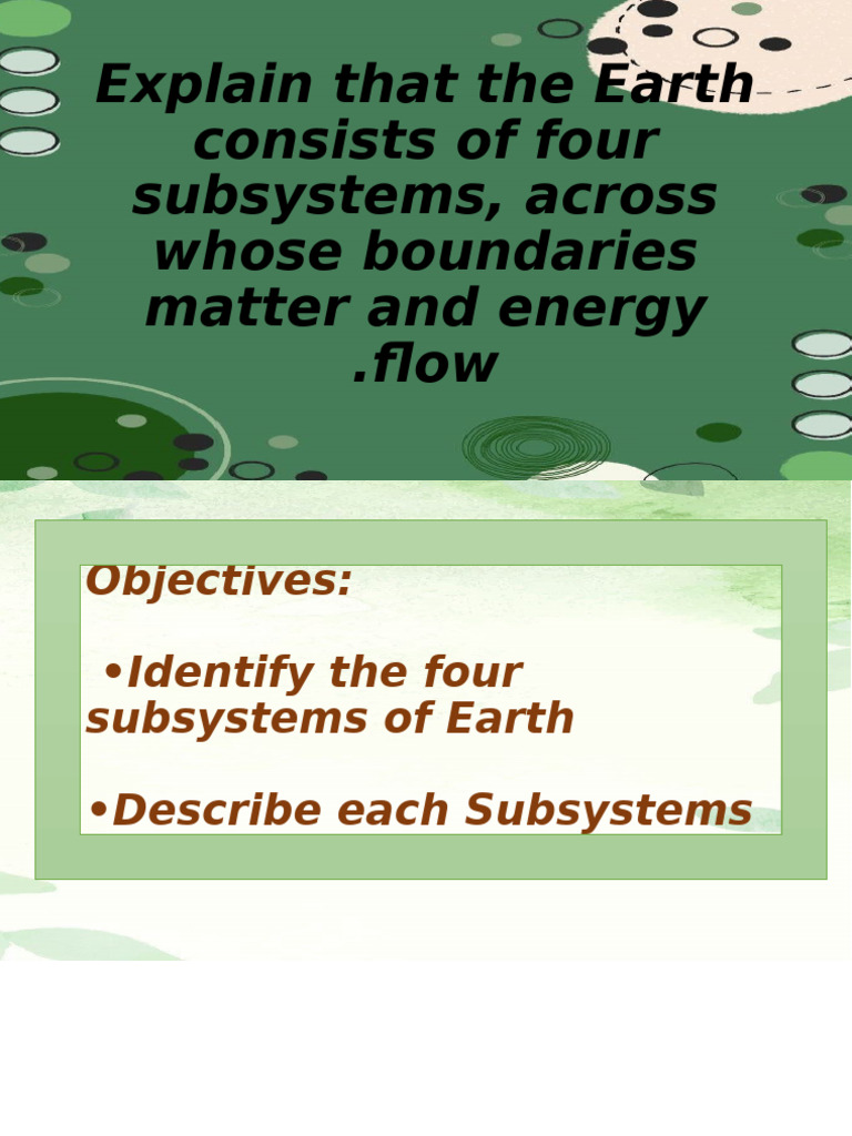 Earth and Life Science | PDF