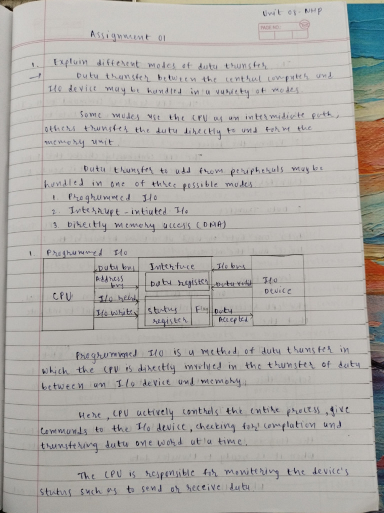 Coa Assignment 1 (Unit - 08) | PDF