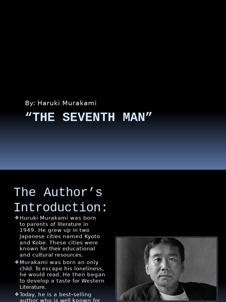 Themes and Summary of The Seventh Man | PDF