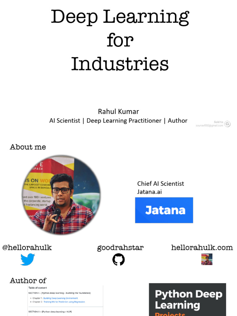 Deep Learning Pipeline for Data Scientists | PDF | Computing | Computer ...