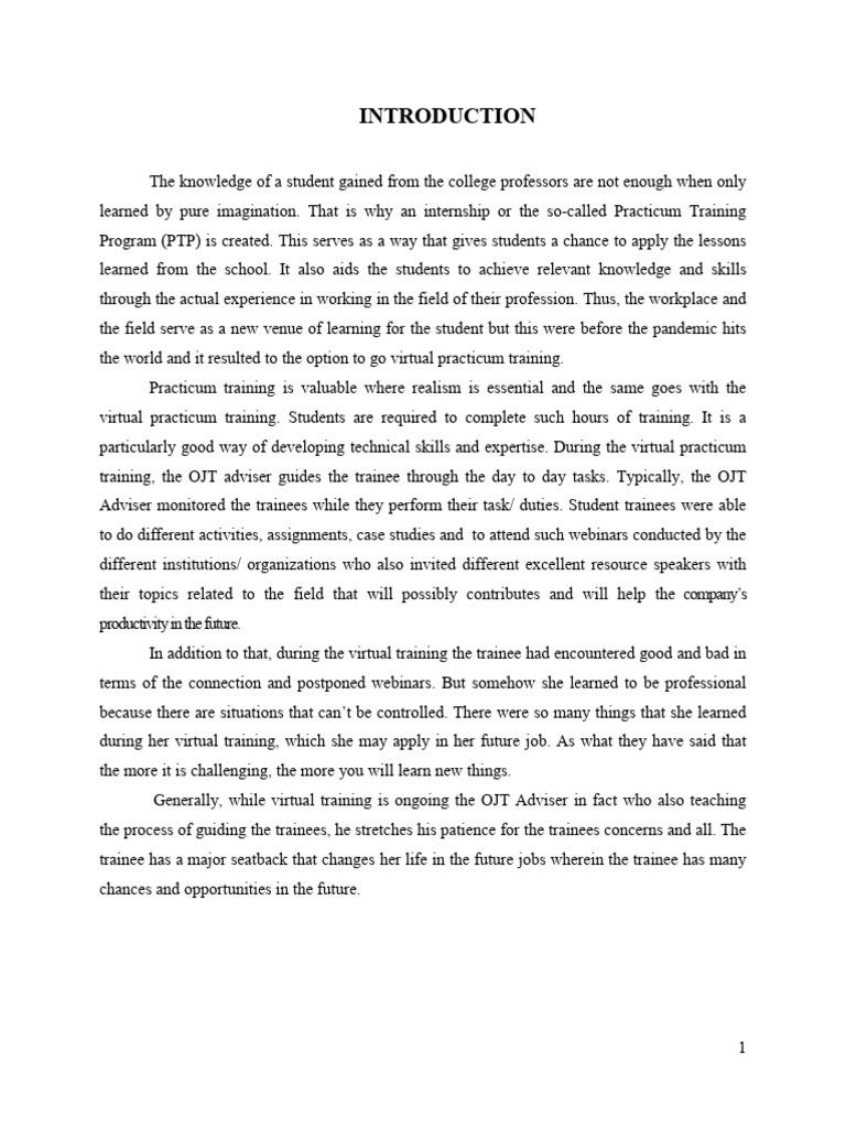 5-INTRODUCTION-TASKS-OF-OJT-AND-BODY | PDF