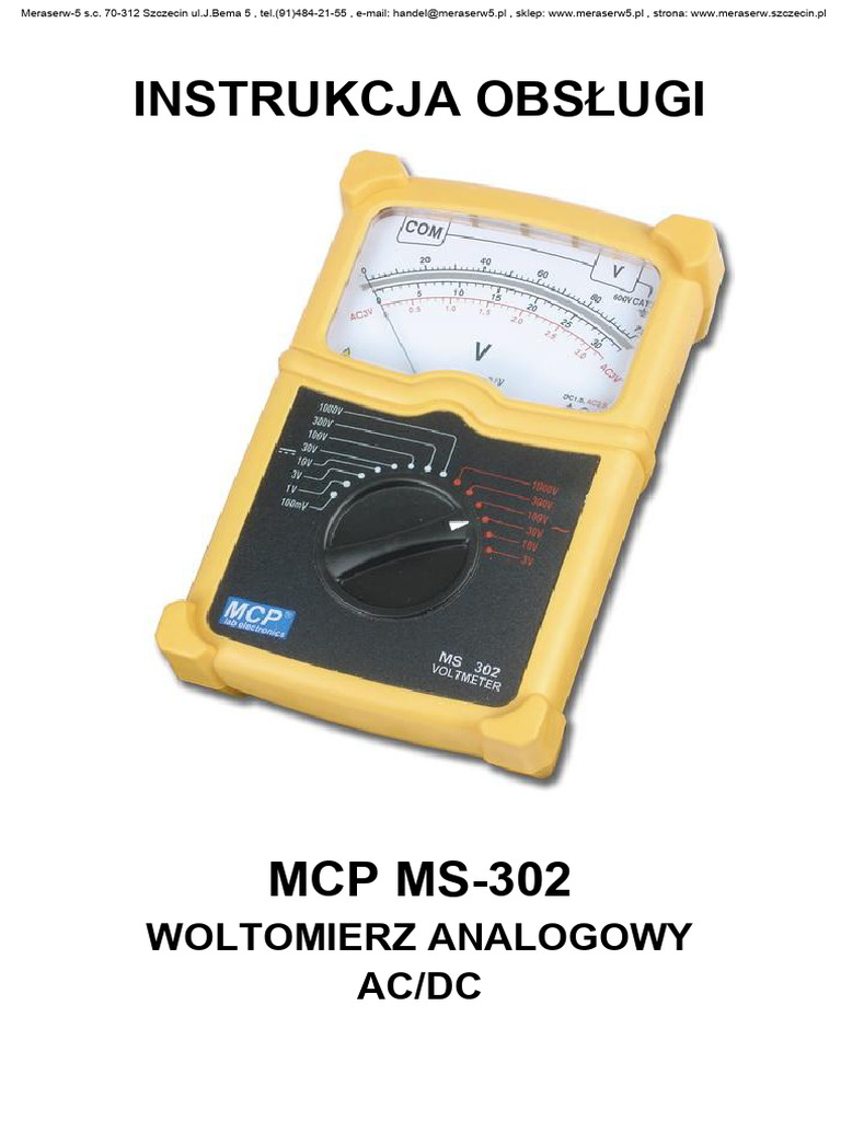 MS302 DTR | PDF
