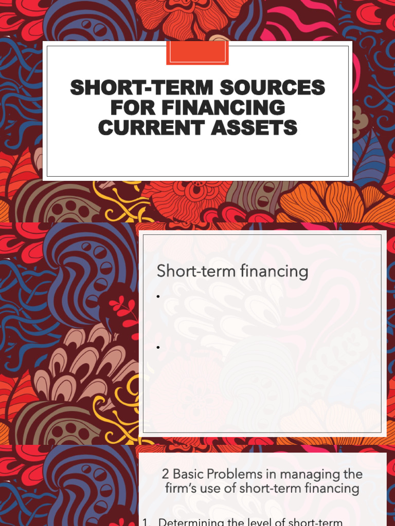Sources of Short-term Funds_0 | PDF | Interest | Discounting