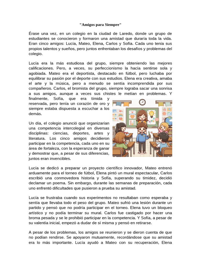 Amigos para Siempre | PDF
