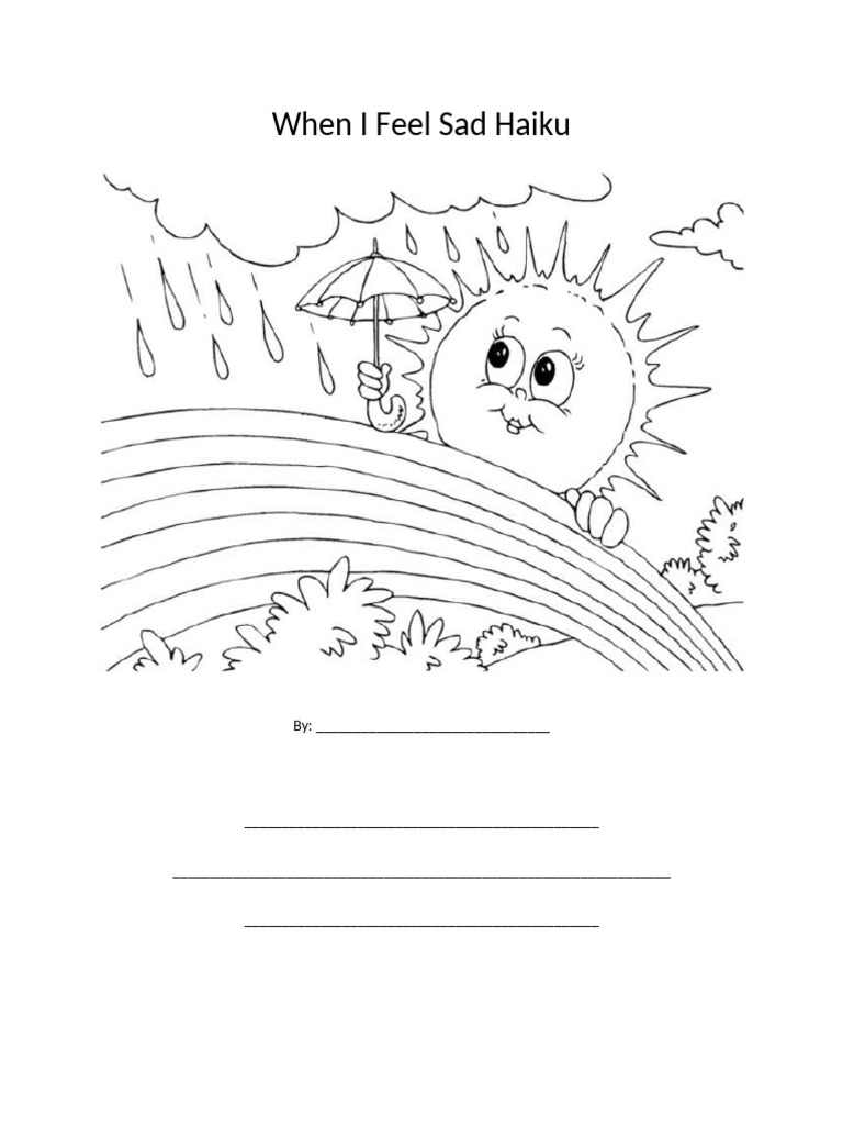 When I Feel Sad Haiku | PDF