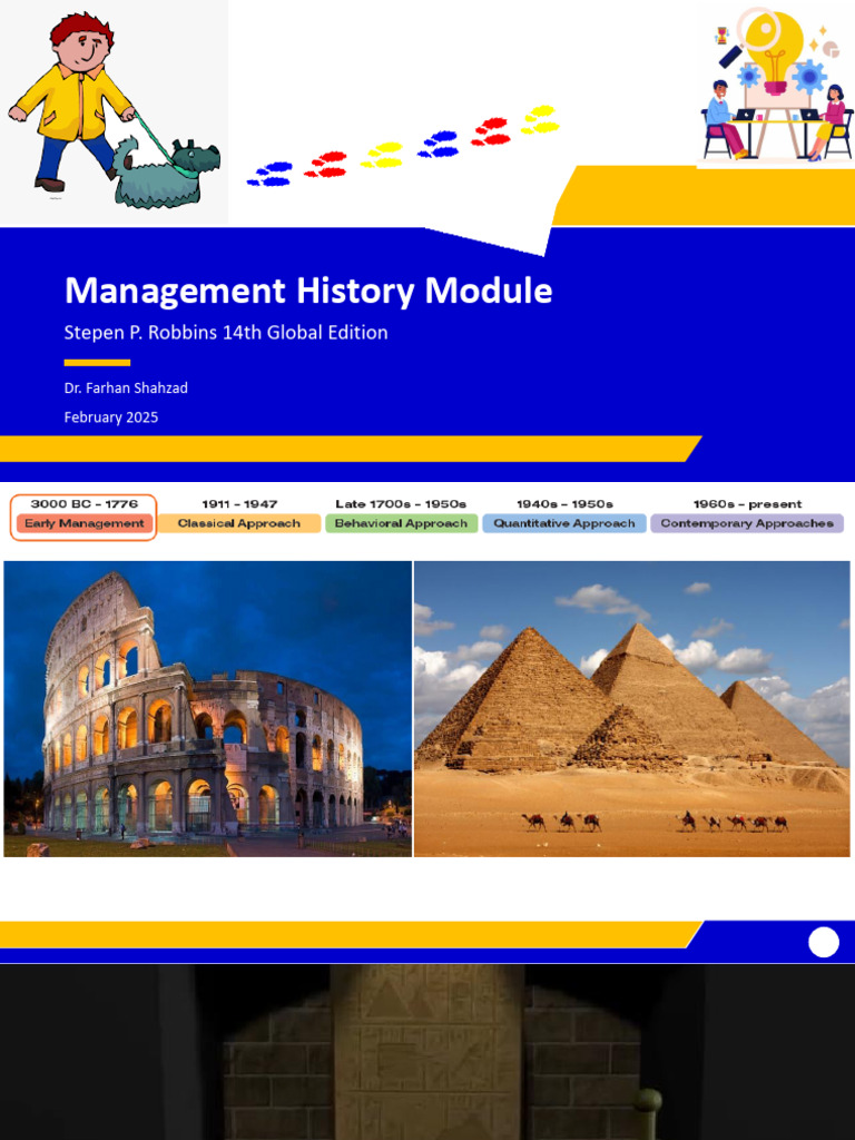 Chapter 1 Management History - Module | PDF | Business | Economies