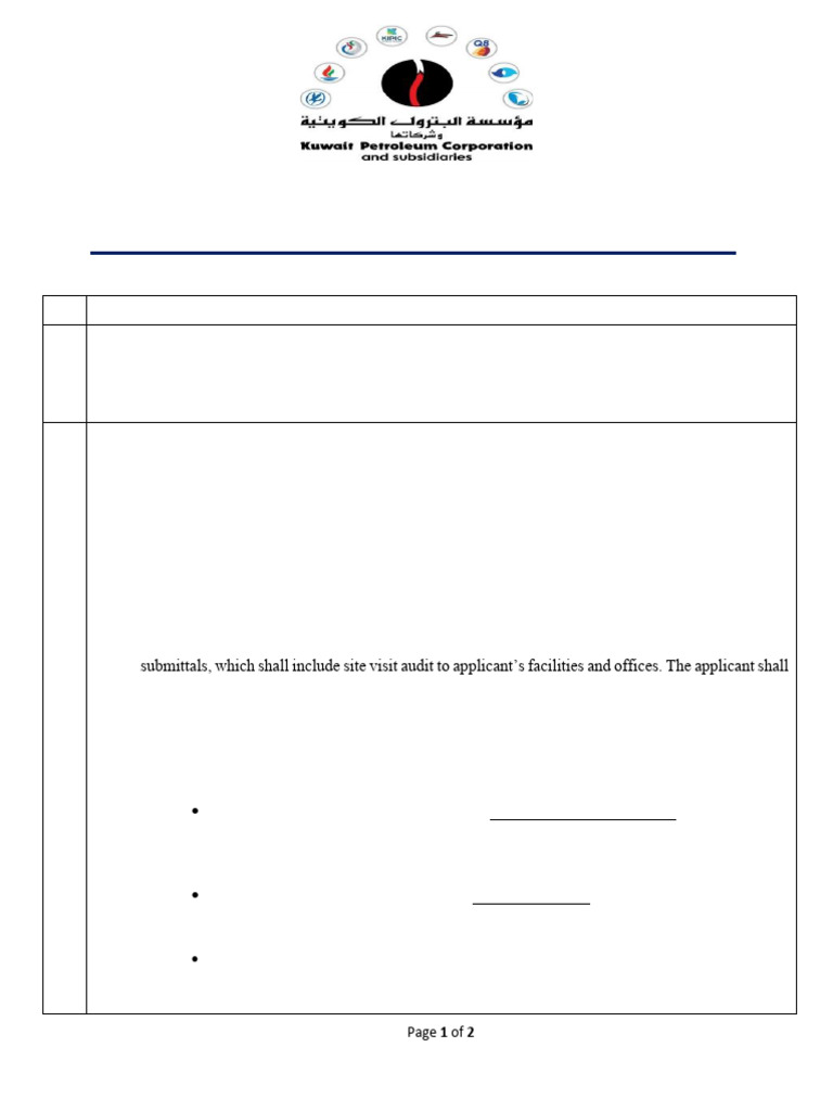 Contractor Requalification Guidelines | PDF | Credential