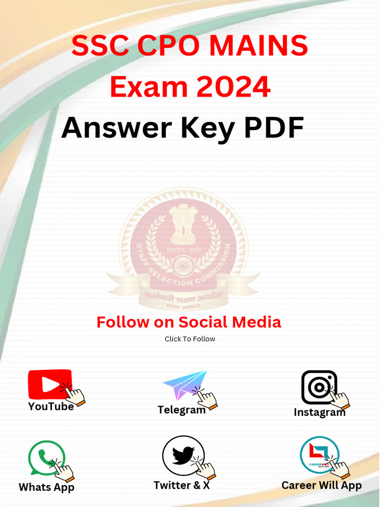 Cpo Mains 2024-25 | PDF | Organic Foods
