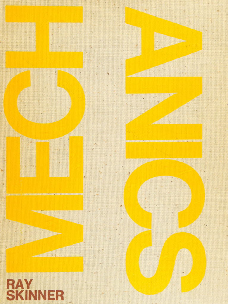 Mechanics - Ray Skinner | PDF
