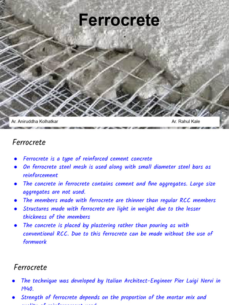 Ferrocrete (2) | PDF | Reinforced Concrete | Concrete