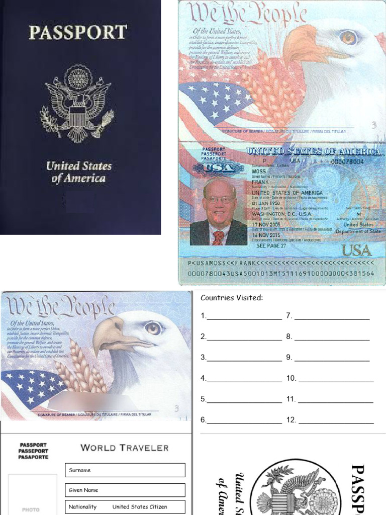 Passport Template | PDF