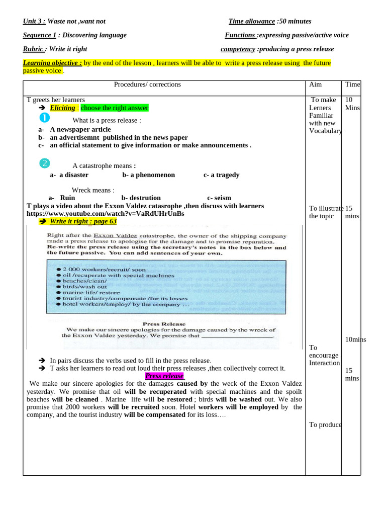 lesson3 plh | PDF | Learning | Human Communication