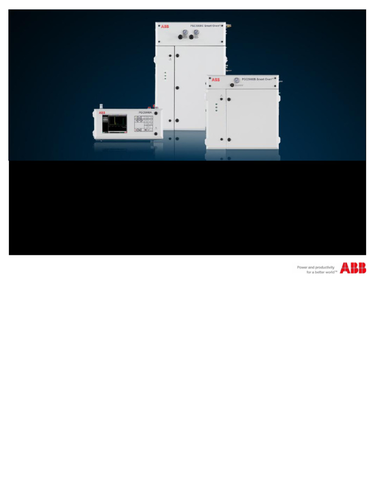 ABB PGC5K Air Monitoring Benzene 13BD | PDF | Gas Chromatography | User ...