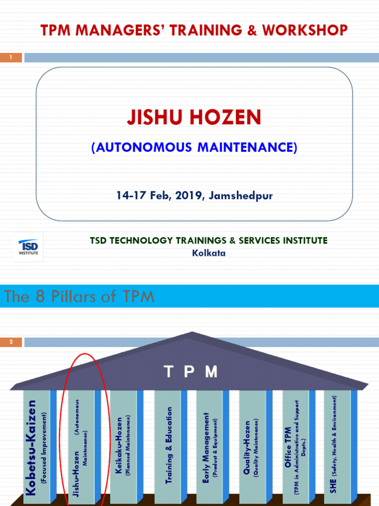 Autonomous Maintenance Pillar | PDF | Mechanical Engineering