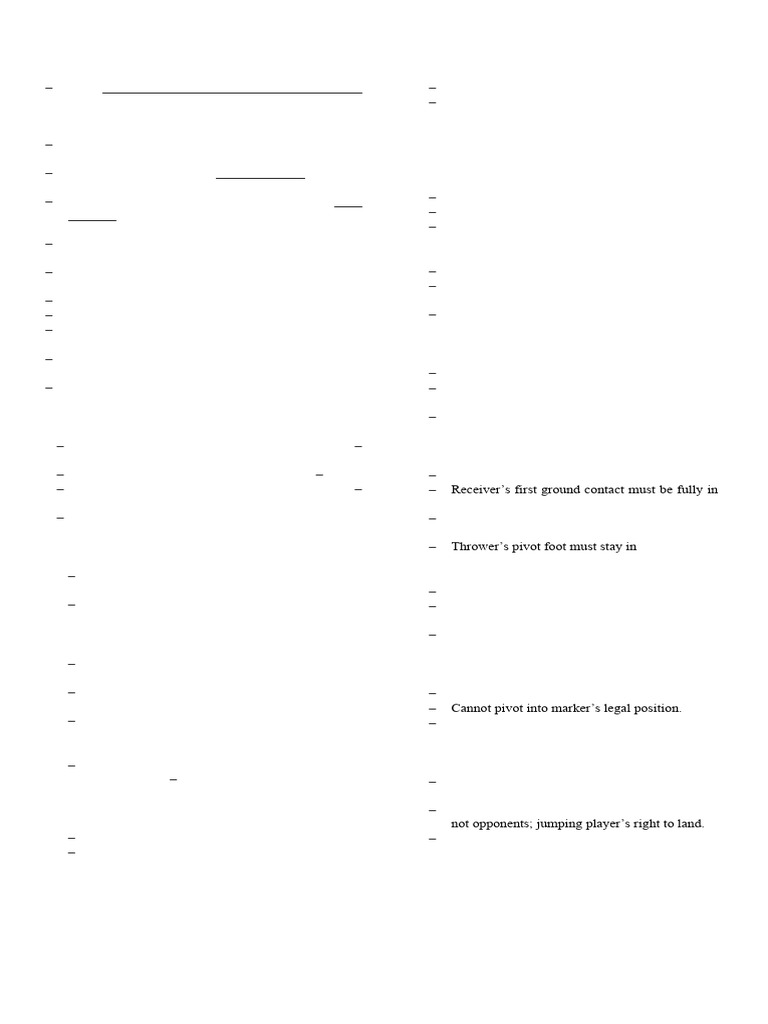 Pathfit 3 Frisbee Summary | PDF | Sports | Team Sports