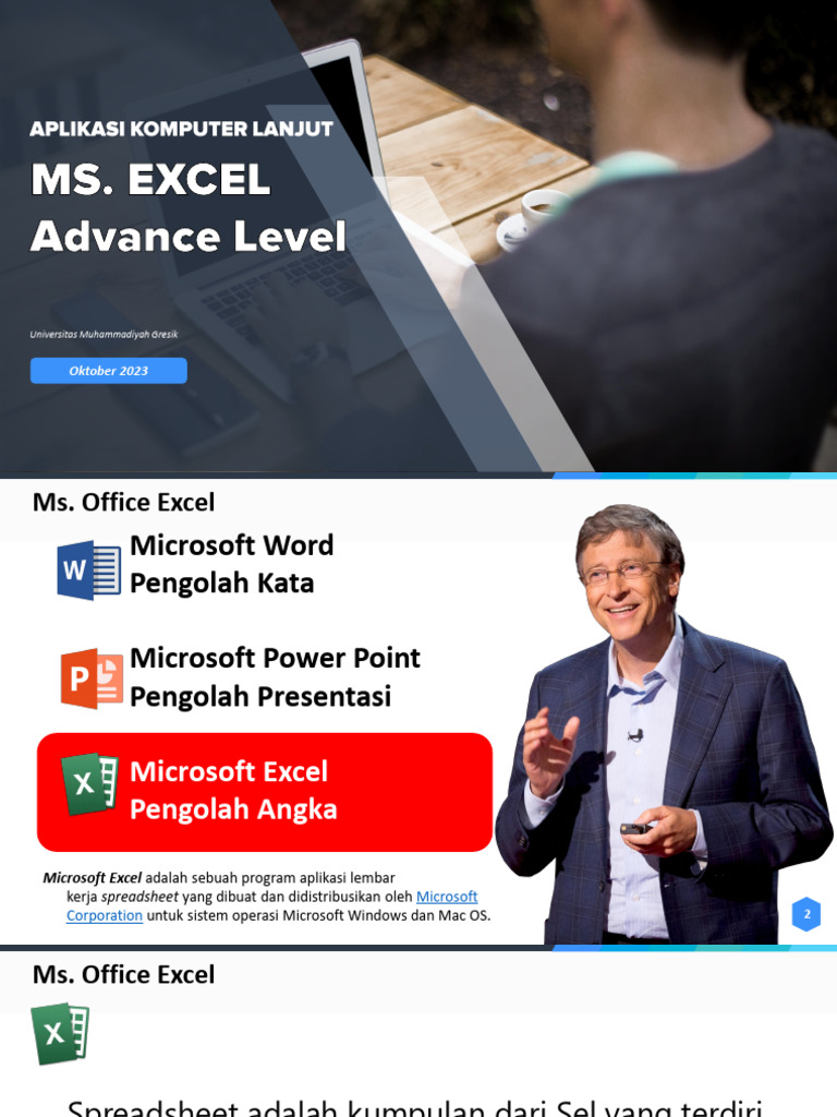 Pertemuan 5_Ms Excel Advance | PDF