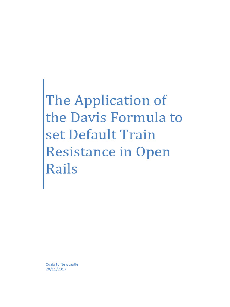 Train_Resistance_v3 | PDF | Drag (Physics) | Friction