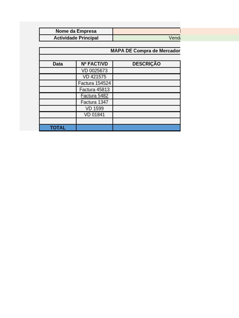 Mapa Apuramento IVA - Modelo A Incluido-1 | PDF | Imposto sobre Valor ...