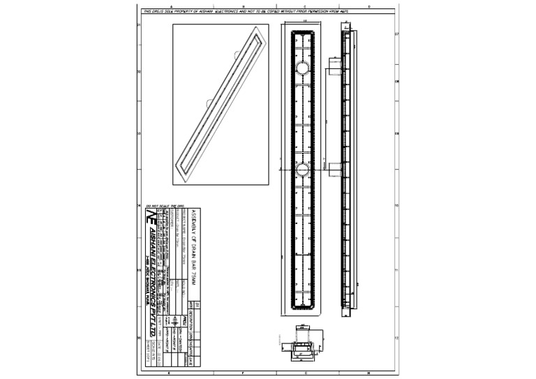 75mm Drain Bar Assembly | PDF