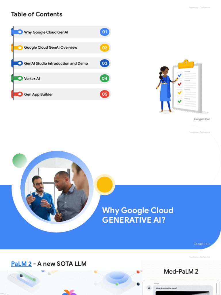 Google Cloud GenAI Introduction | PDF | Artificial Intelligence | Intelligence (AI) & Semantics