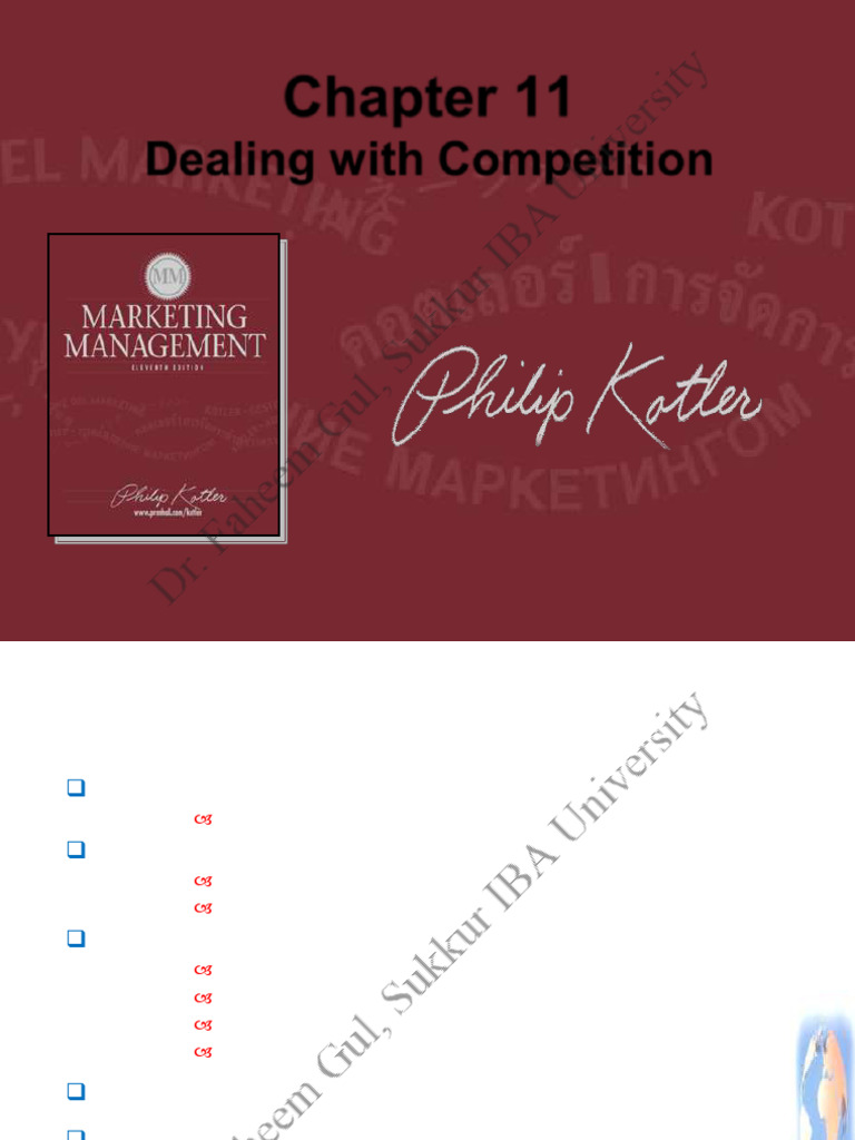 Chapter 11 Dealing with Competition (Final) | PDF | Business Economics | Business