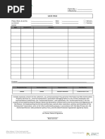 Property Pass Form for One Archers Place | PDF