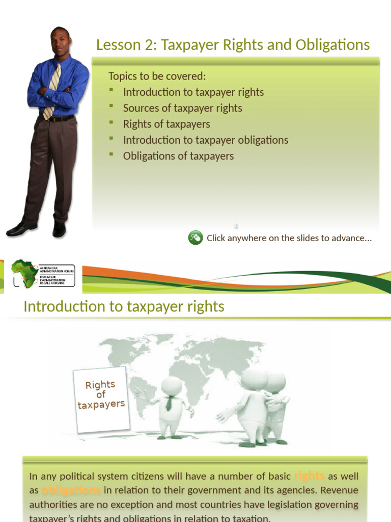 Taxpayer Rights and Obligations Overview | PDF | Taxes | Taxpayer