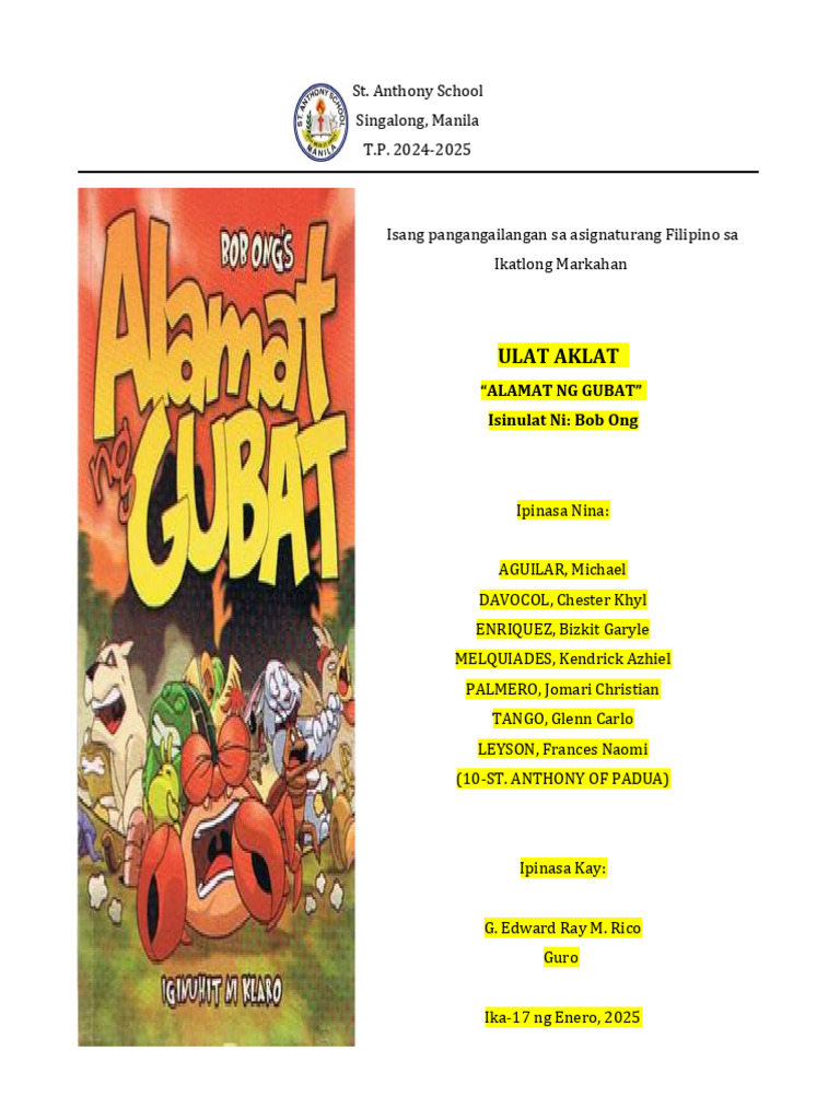 Ulat-Aklat | PDF
