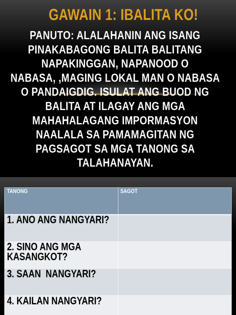Pagbasa 2ND Powerpoint | PDF