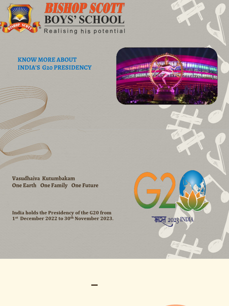 Indias G 20 Part 1 Pdf Government Of India