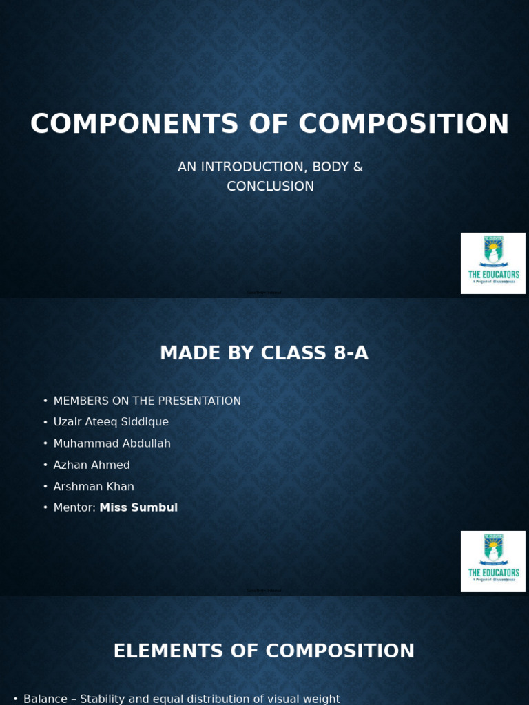 Key Elements of Visual Composition | PDF | Composition (Visual Arts ...