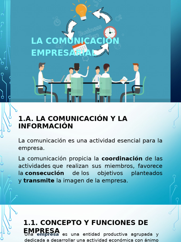 Presentación UT 01 CEAC | PDF | Comunicación | Business
