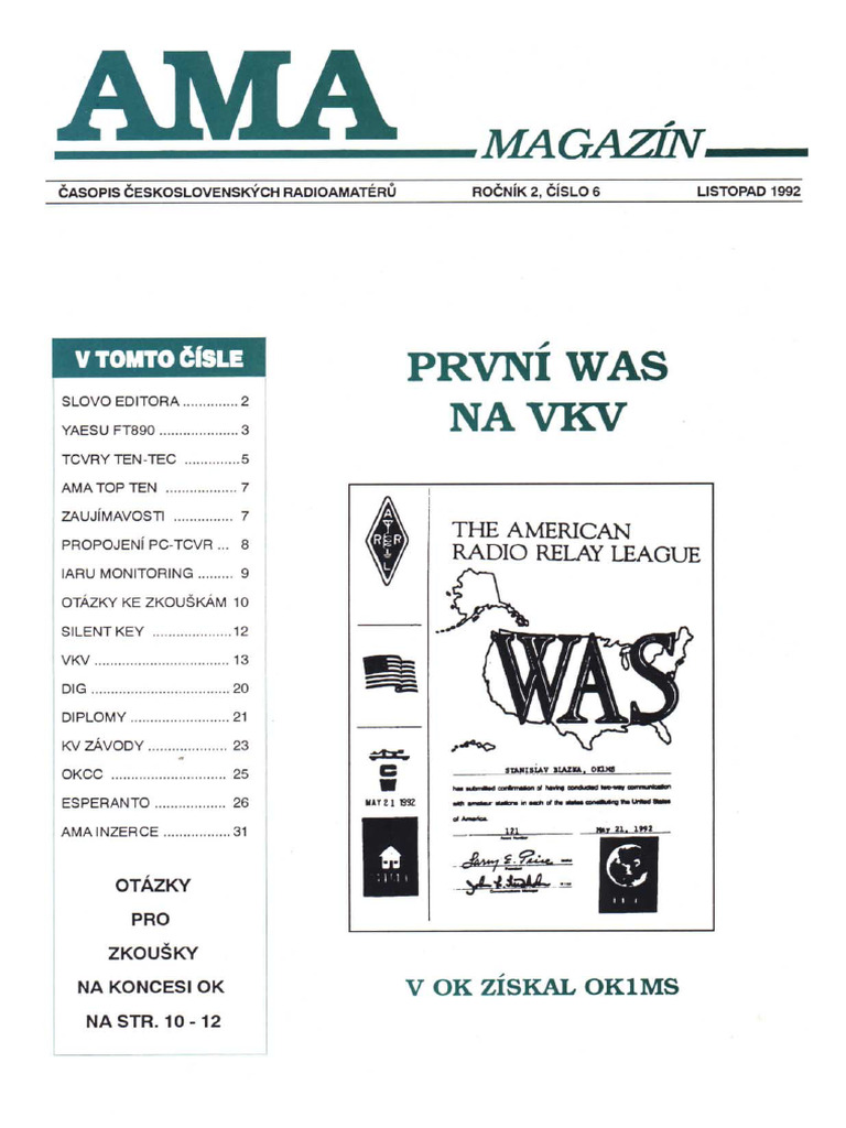 Ama Magazin 1992-6 | PDF